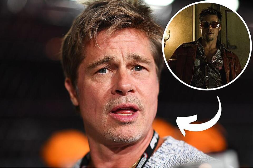Tyler Durden, That You? Brad Pitt Looks Just Like His ‘Fight Club ...