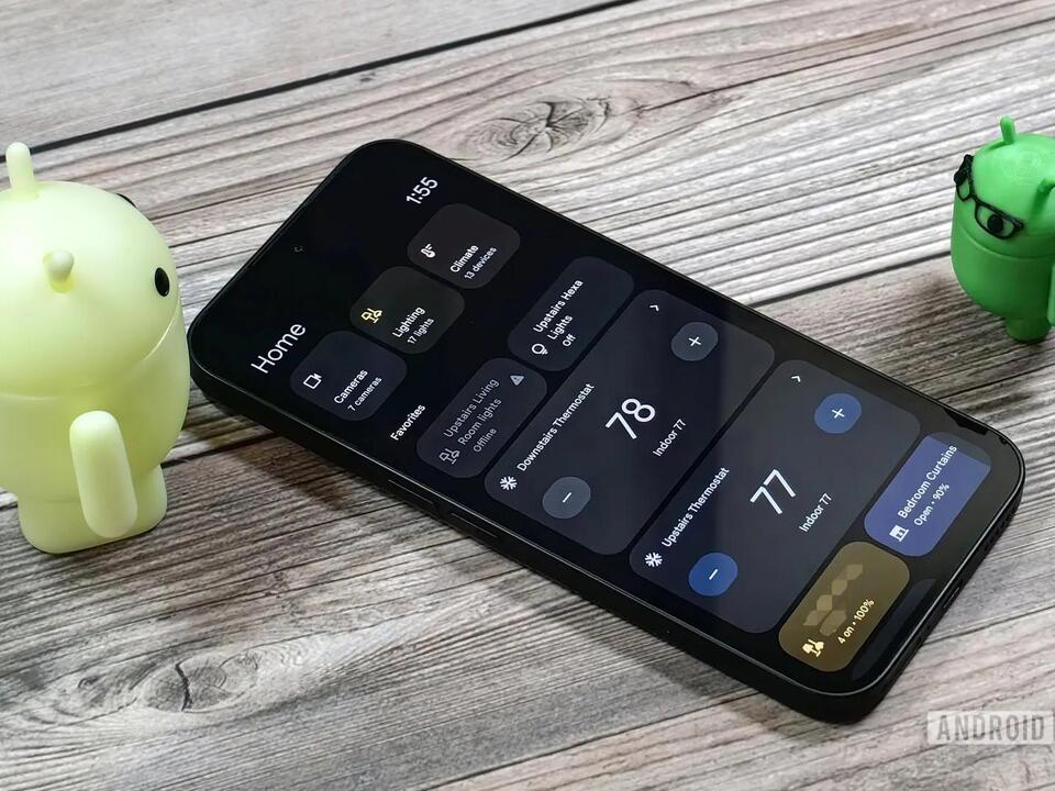 Android 15's Home Controls screensaver turns your device into a smart ...