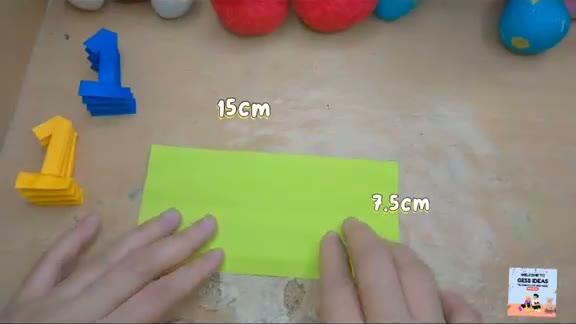 How to make Origami number 1 Papercraft gessideas papercraft ...
