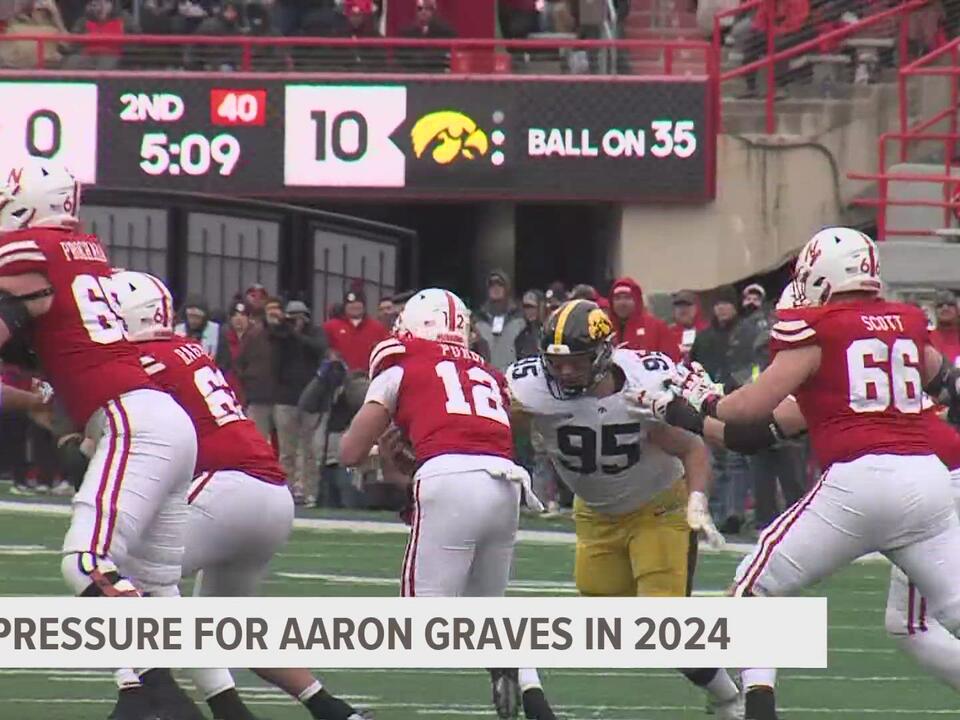 No pressure for Iowa's Aaron Graves in 2024
