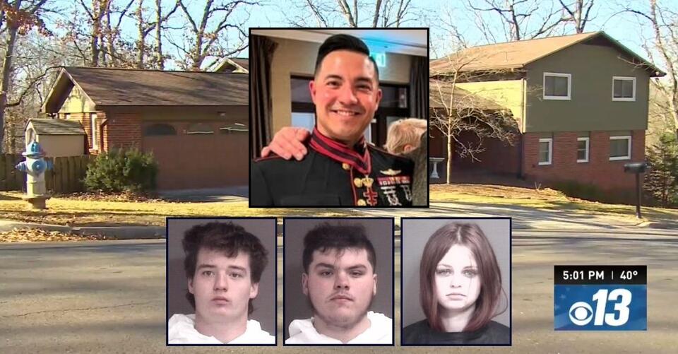 'Hey, I'm dying': Decorated Marine texts family goodbye after teens gun ...