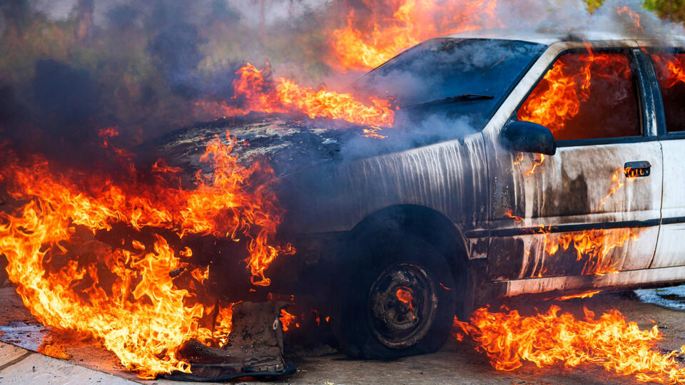 Florida Man Allegedly Drove Flaming Car Down Highway While Drunk ...