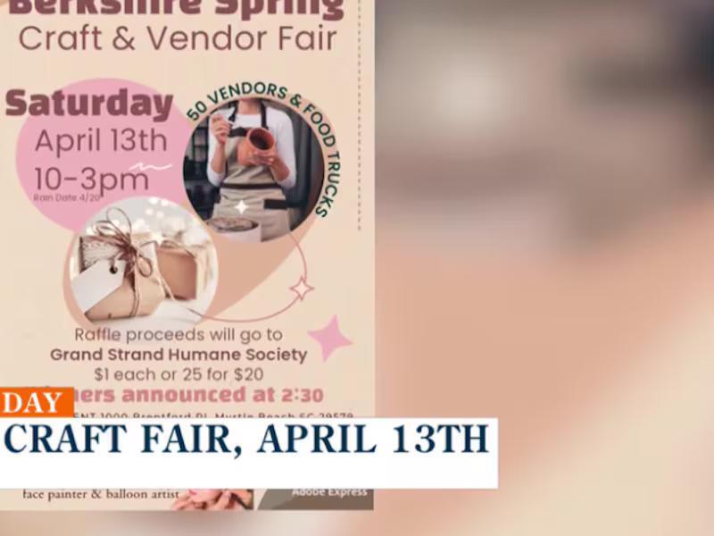 You don’t want to miss out on the Berkshire Spring Craft Fair