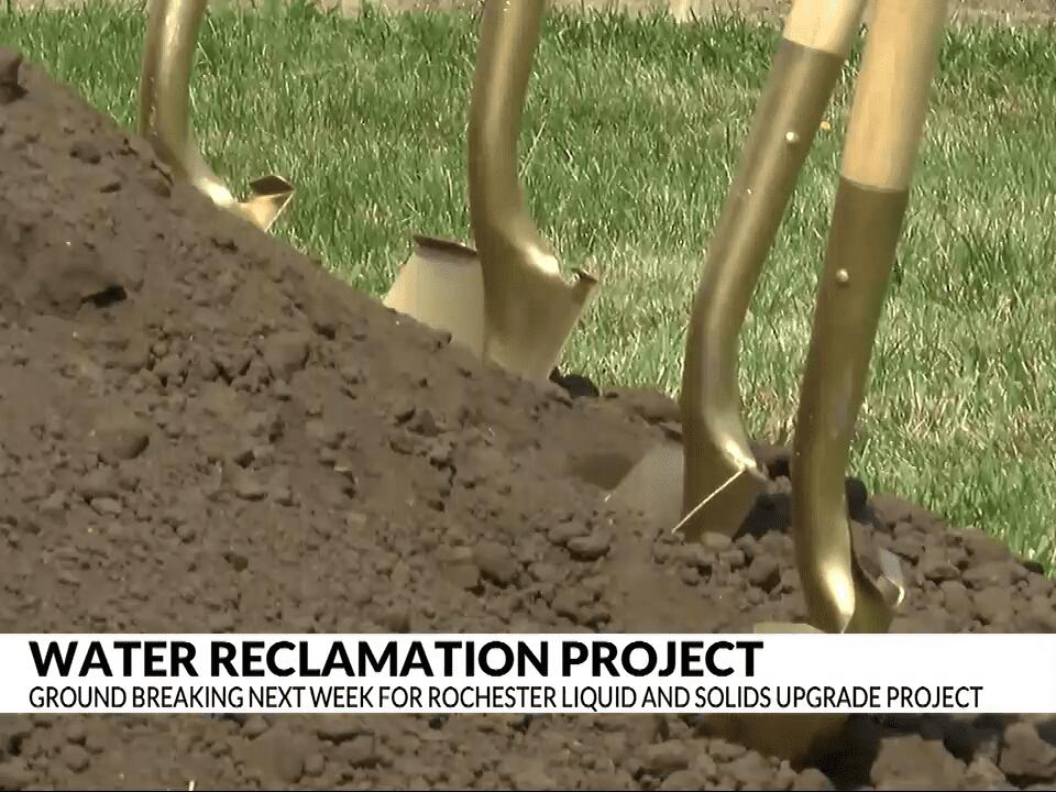 Rochester water reclamation project will break ground next week