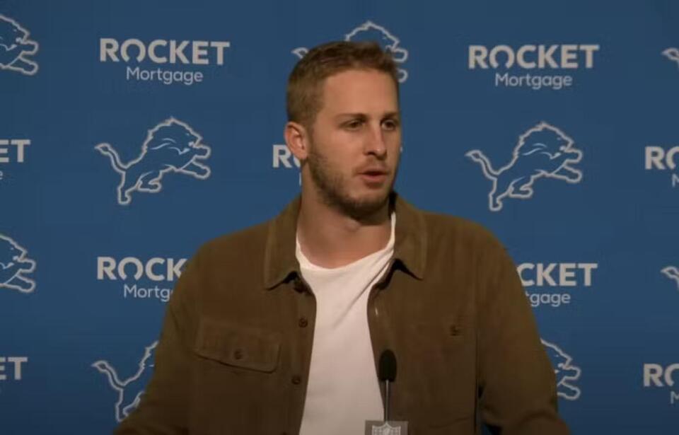 Jared Goff Calls Out Detroit Lions Fans Following Win Over 49ers ...