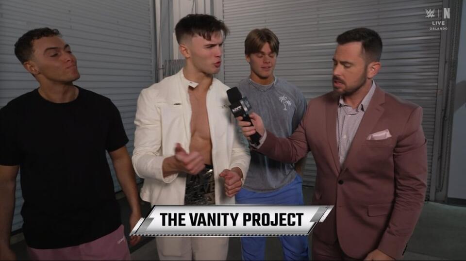 Vanity Project, Eli Knight, Keanu Carver officially join WWE NXT brand ...
