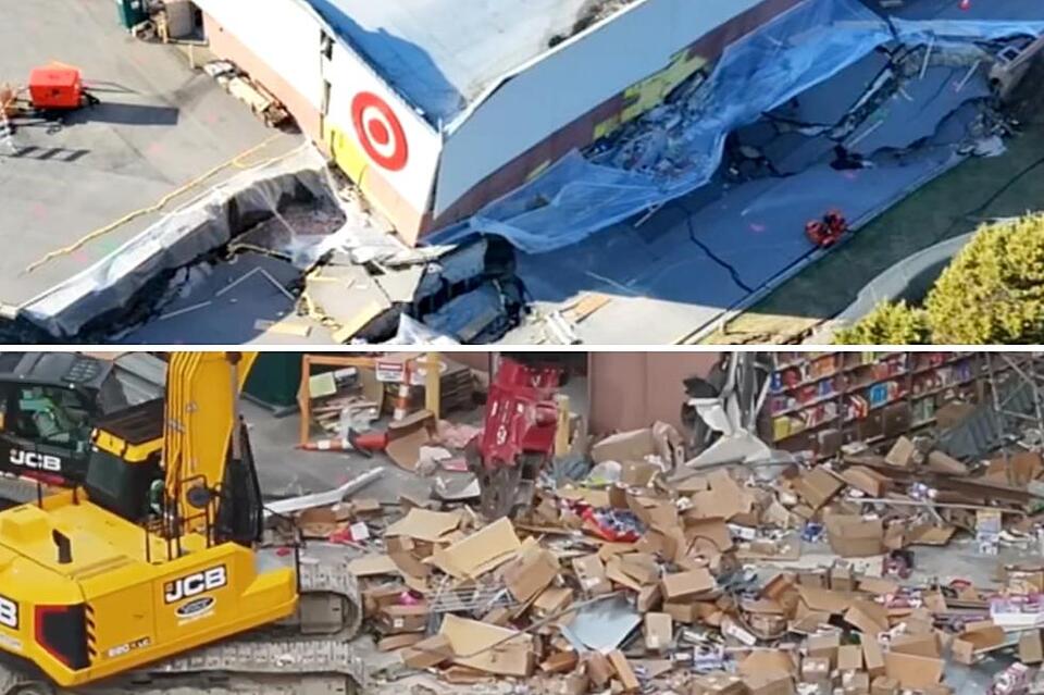 Target Store Slides Down West Virginia Hill in Terrifying Video - NewsBreak
