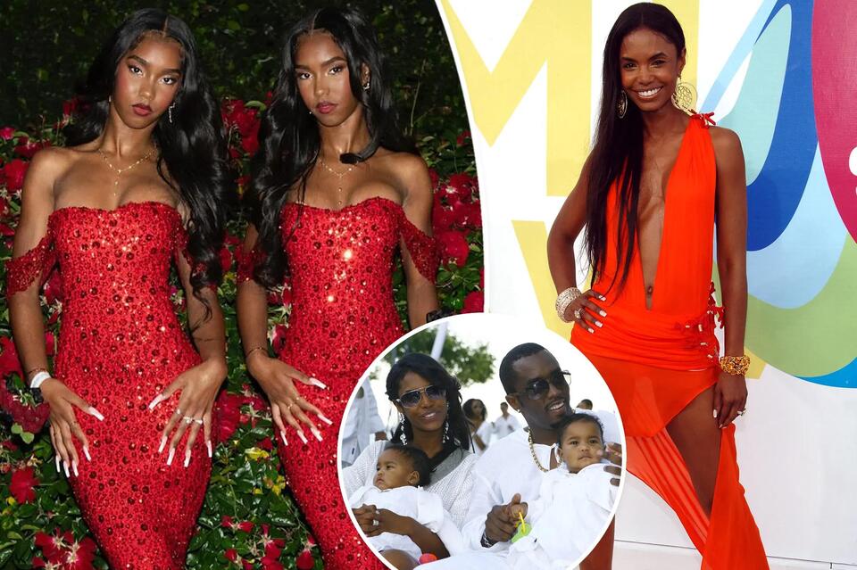 Sean ‘Diddy’ Combs’ twin daughters, Jessie and D’Lila, channel mom Kim ...