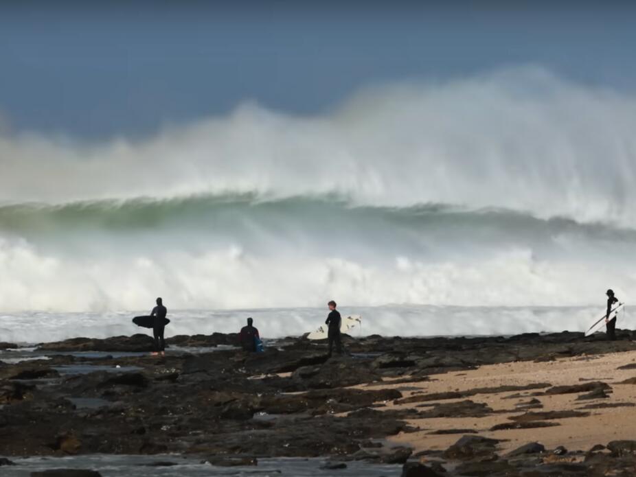 Film Team Divides and Conquers, Documenting Perfect J-Bay and Skeleton ...