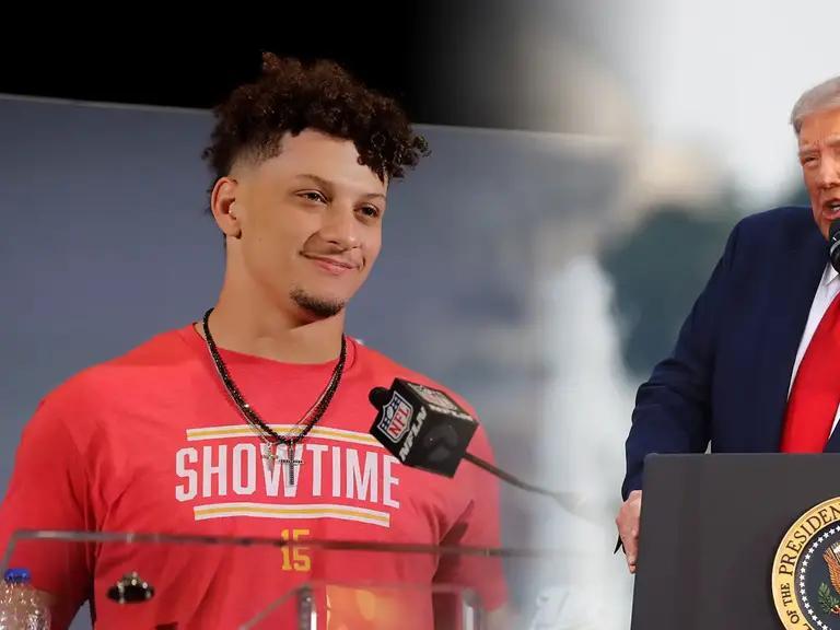 Kansas City Chiefs QB Patrick Mahomes Reacts To Former President Trump ...