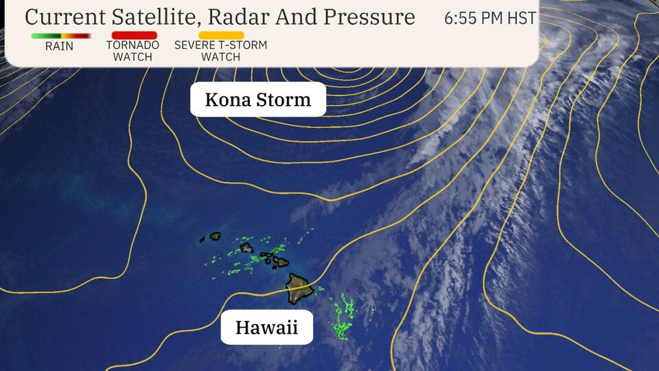 Hawaii Storm Brings Flooding Rain, High Winds And Heavy Summit Snow ...