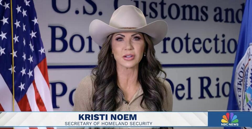Kristi Noem Goes to Bat for Trump Tariffs On Meet the Press — Claims ‘Other People’s Reactions ...
