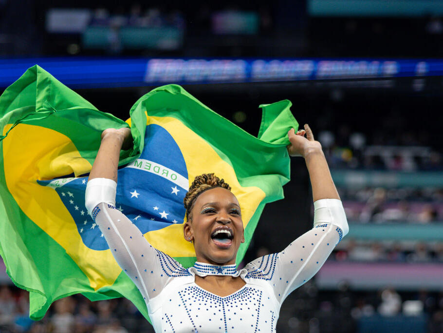 What To Know About Rebeca Andrade, Simone Biles’ Biggest Rival And ...