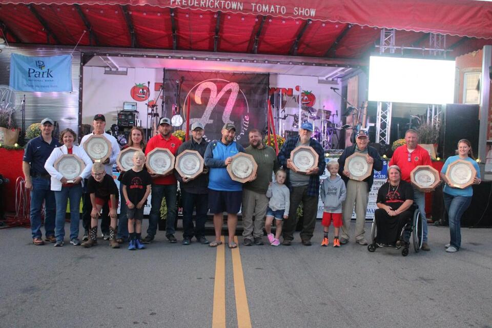 2025 Fredericktown Tomato Show plate auction garners $23,200 - NewsBreak