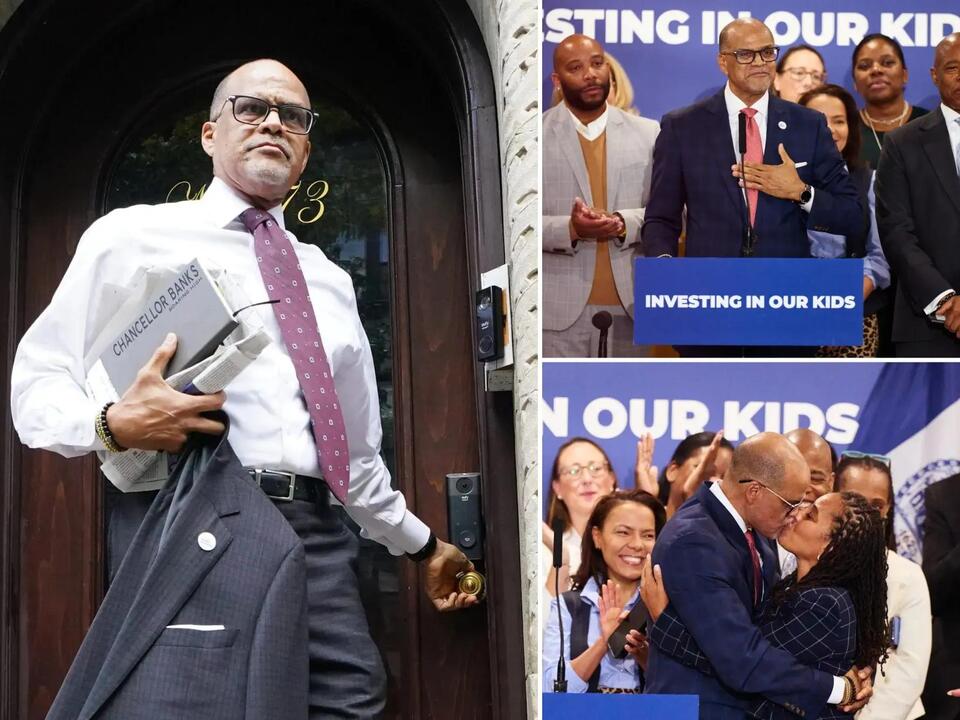 Embattled NYC Schools Chancellor David Banks exiting post earlier than ...