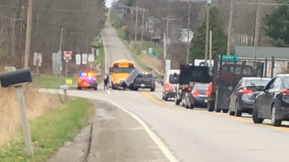 Mercer school bus accident along US Route 62 causing minor traffic ...
