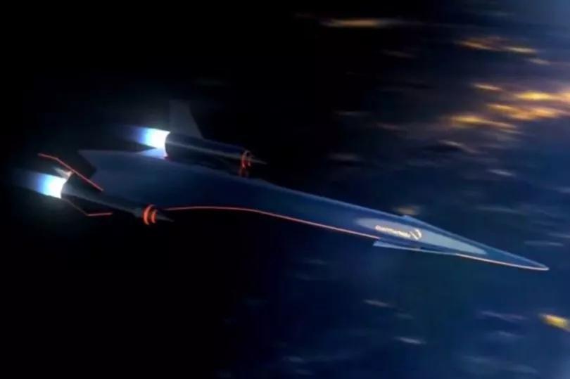 China unveils futuristic supersonic drone with aim to carry passengers ...