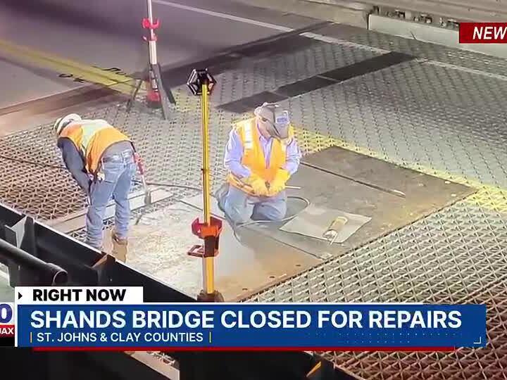 Shands Bridge closure to cause headaches for drivers this weekend