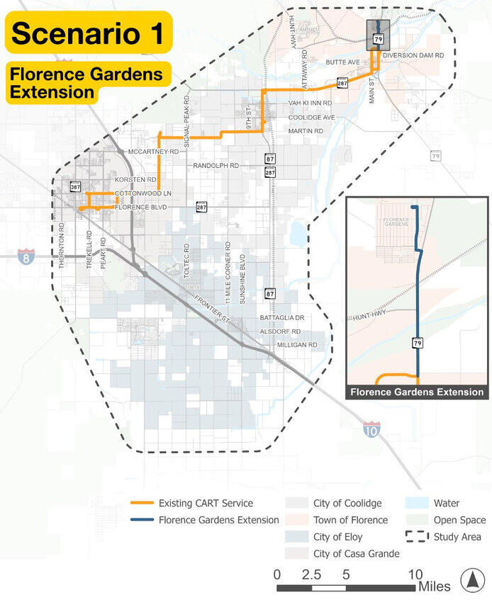 CART considers new routes for Florence - NewsBreak