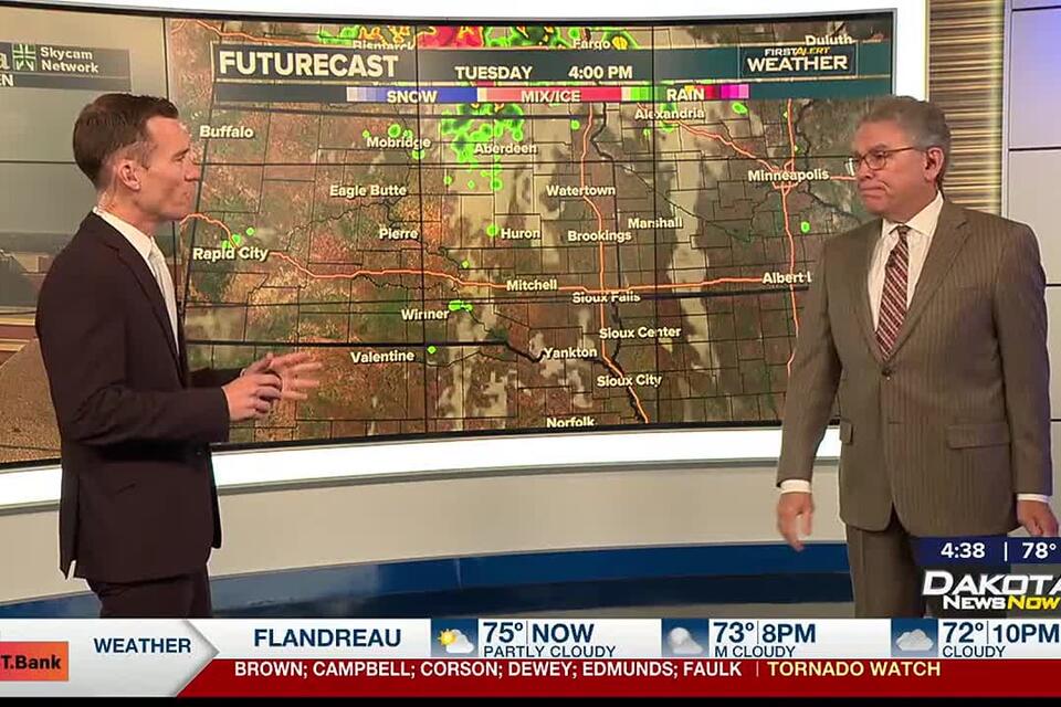 Phil Schreck and Tyler Roney's Tuesday First Alert Weather Briefing ...