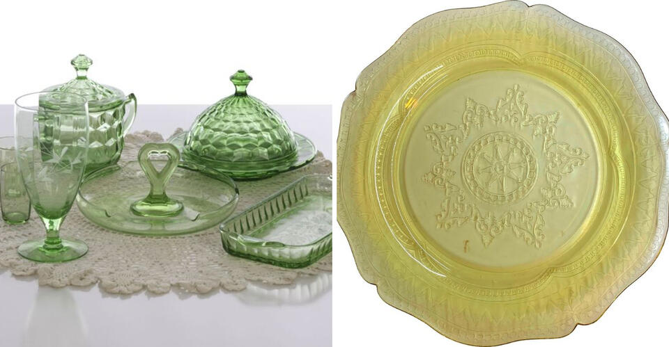 12 Common Depression Glass Patterns To Look For In Texas Thrift Stores ...