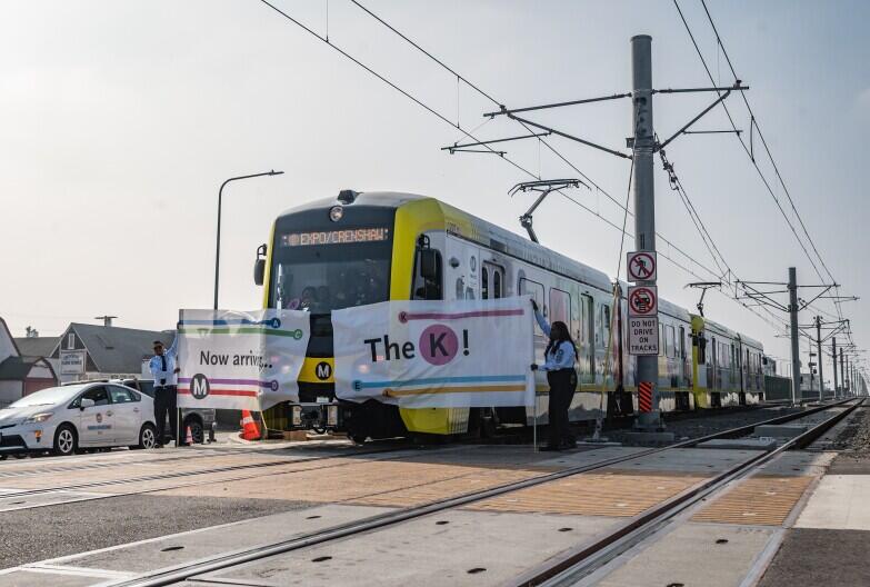 PHOTOS: LA Metro's Long-Awaited K Line Extension Is Finally Open, And ...