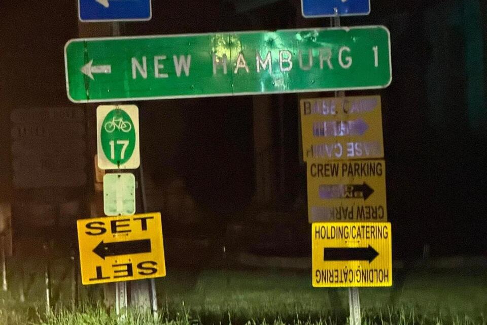 What Do These Yellow Signs on Route 9D in Wappingers Falls Mean ...