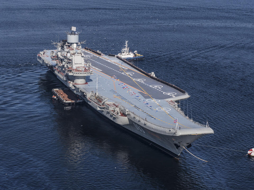 Admiral Kuznetsov: Russia's Only Aircraft Carrier Explained in 3 Words