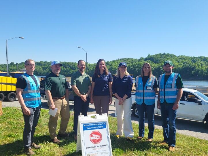 New York state officials tout efforts to control invasive species