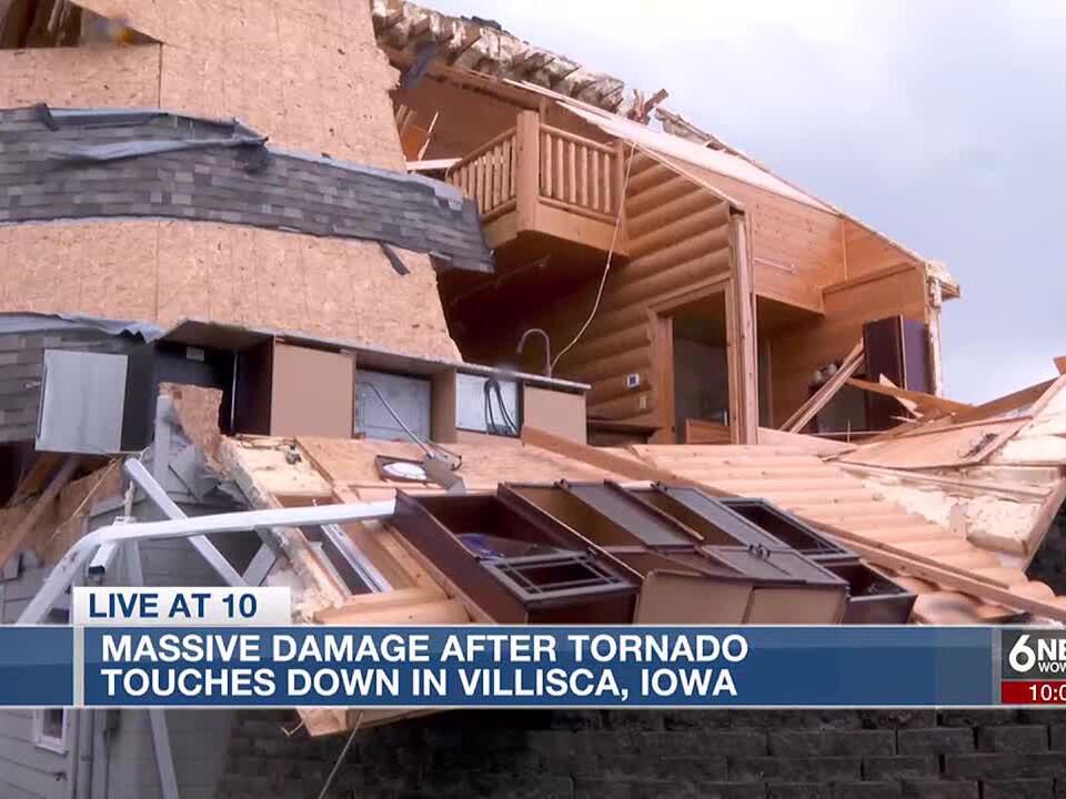 Tornado causes significant damage in Villisca, IA Tornado causes significant damage in Villisca, IA