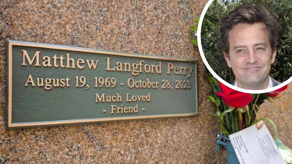 Matthew Perry’s Gravesite Finally Gets Marker More Than 2 Years After ...