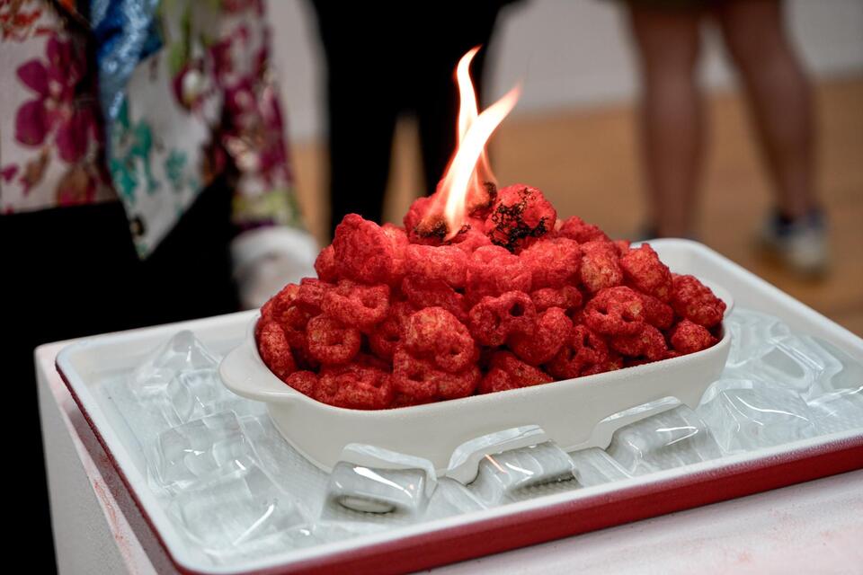 Alondra M. Garza transforms Hot Cheetos into bold art at St. Paul Art ...