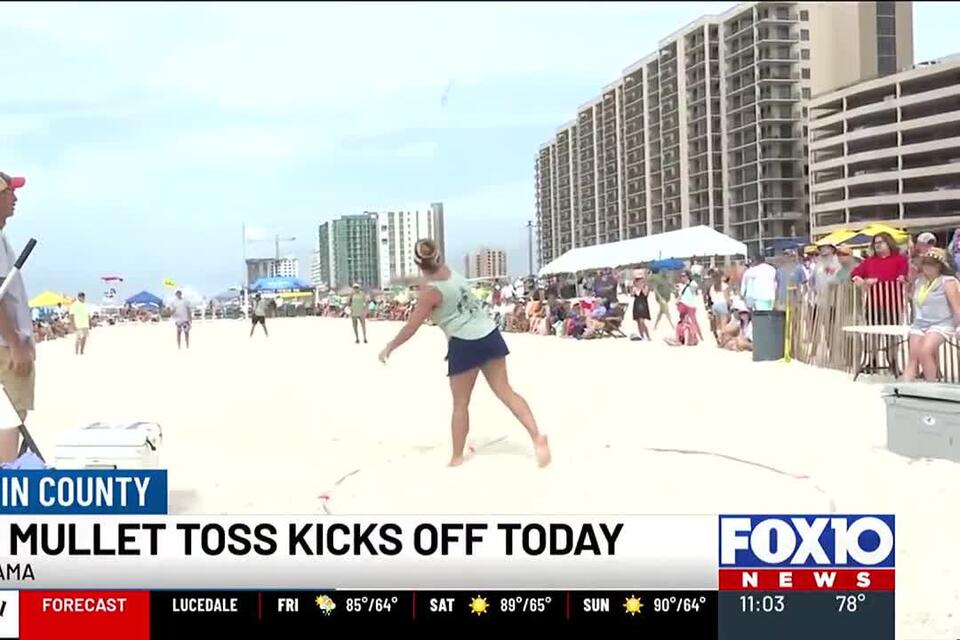 2025 Mullet Toss kicks off at Flora-Bama - NewsBreak