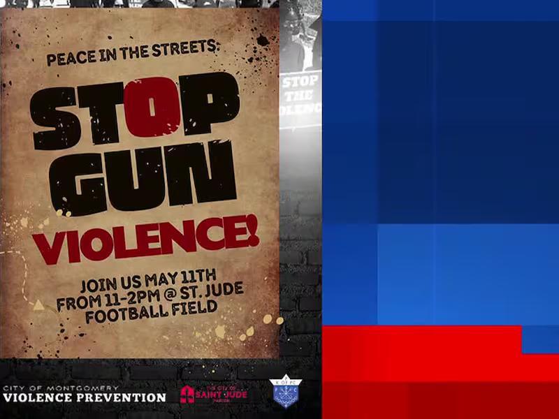 12 Talk: 'Stop Gun Violence' event in Montgomery happening May 11