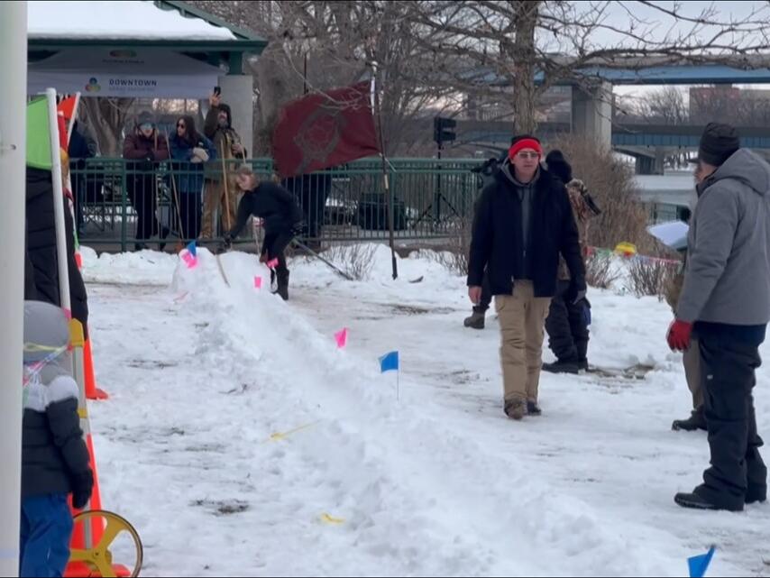 Compete for the grand prize in snow snake competition at World of Winter