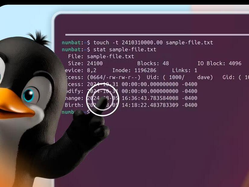 How to Use the touch Command on Linux