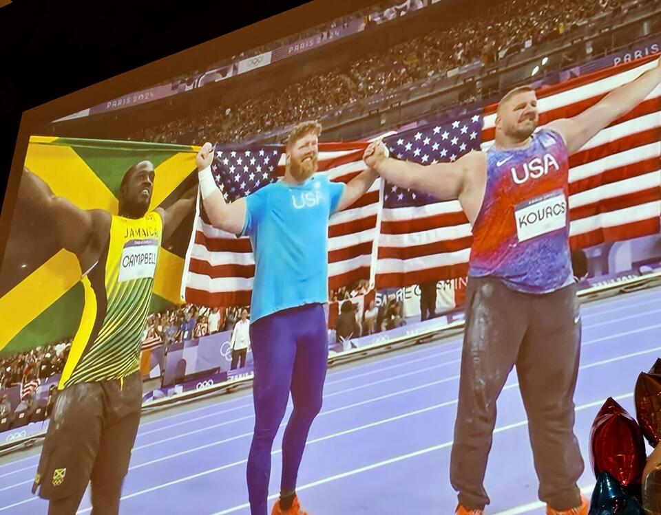 Ryan Crouser wins historic shot put gold at 2024 Paris Olympics - NewsBreak