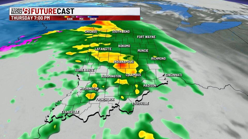Tracking active weather with rain and snow chances over the next few ...