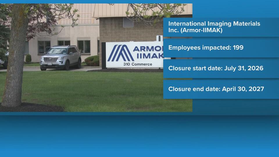 WARN filing updates job cuts, closing date for Armor-IIMAK - NewsBreak