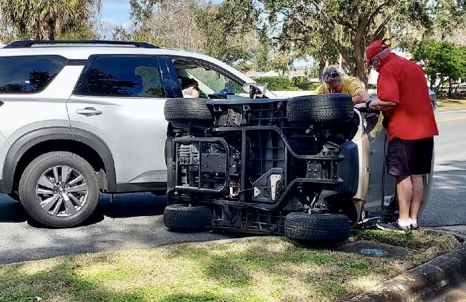 Golf cart driver injured in crash with automobile in The Villages ...