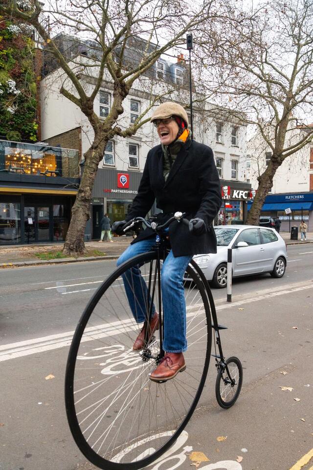 TV star Jeremy Vine reveals penny-farthing bike crash uncovered heart ...