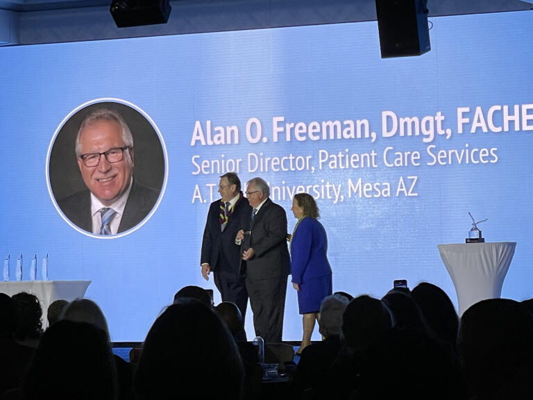 ATSU’s Dr. Alan Freeman receives 2023 John Gilbert Award during NACHC ...
