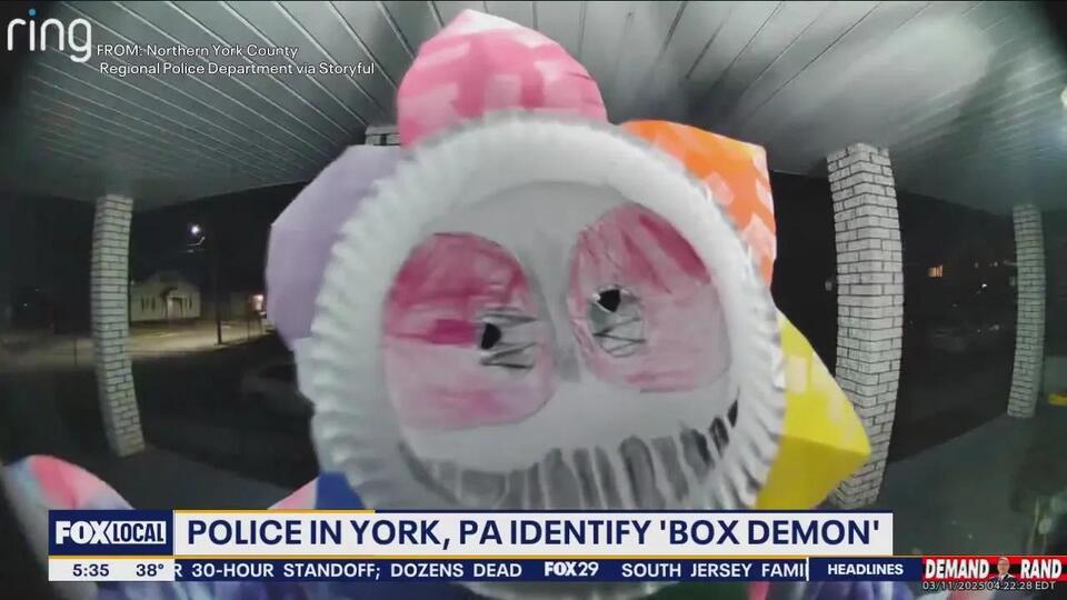 'Box Demon' seen on doorbell camera identified by police - NewsBreak