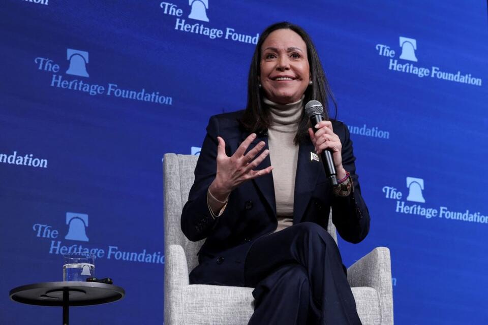 Machado urges U.S. leaders to push for a democratic government in ...