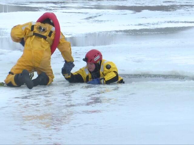 Ready for the call: How the Appleton Fire Department trains for ice rescues