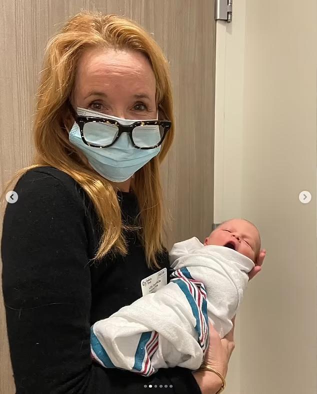Back to the Future star Lea Thompson becomes grandma as daughter ...