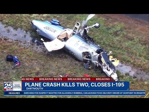 Fatal Socata TBM-700 crash closes I-195 in Dartmouth, Massachusetts ...