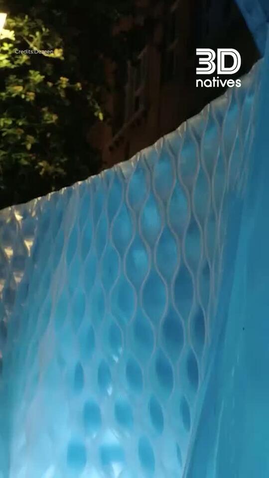 A 3D Printed Meditative Passage, Harmonic Tides created by 3Dnatives with 3Dnatives’s original ...