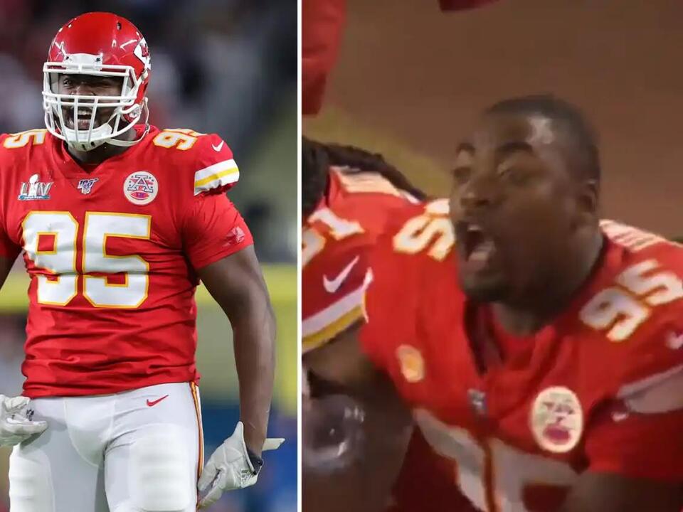 CBS cameras capture Kansas City Chiefs coach throwing down tablet after ...