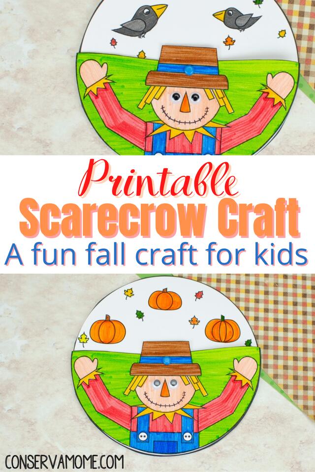 Printable Scarecrow Craft – A fun Fall Craft for kids - NewsBreak